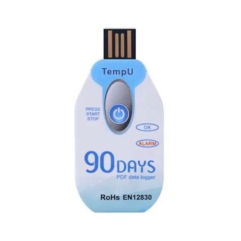 Usb Temperature Data Logger Single Use Pdf Report Of 90 Days