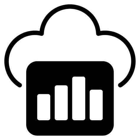 Cloud Analytic Icon 26758624 Vector Art At Vecteezy