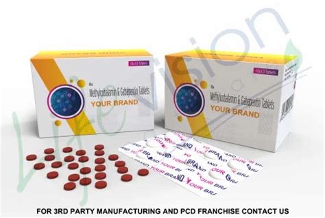 Methylcobalamin And Gabapentin Tablets At ₹ 750 Box Methylcobalamin