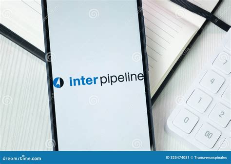 New York Usa 30 June 2024 Inter Pipeline Logo On Phone Screen Company Icon Editorial Photo