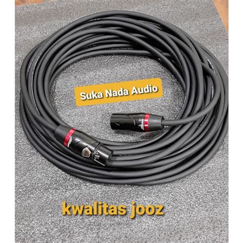 Jual Kabel Mic Microphone 10m Jack Xlr Shopee Indonesia