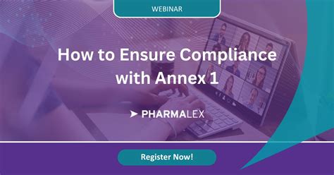 Pharmalex On Linkedin Annex1 Webinar Pharmalex Pharmalex