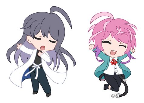Hypnosis Mic Chibi Edits Yukina To Jakurai And Kokoro To Ramuda