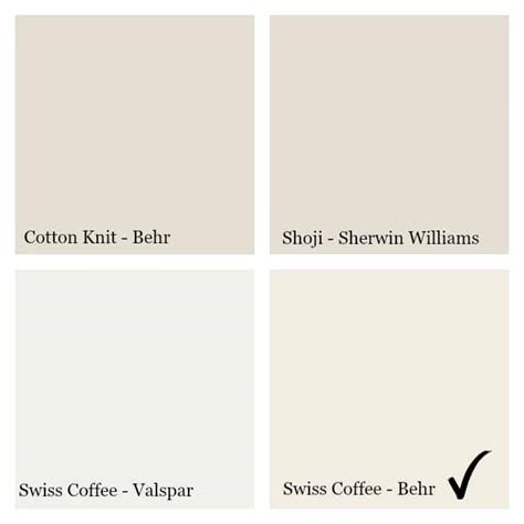Sherwin Williams Swiss Coffee Semi Gloss Kitchen Painting Projects