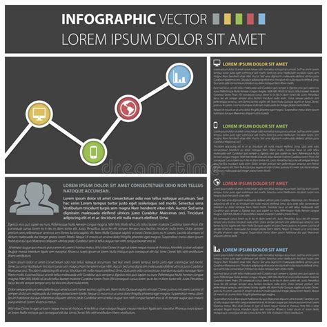 Business Concept Template Stock Vector Illustration Of Elements 39998914