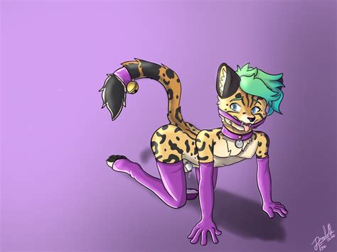 Rule 34 Anthro Bodily Fluids Chastity Cage Chastity Device Cheetah Collar Cum Drakethefox