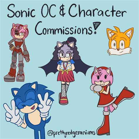 Sonic Oc Commissions Sonic Character Commissions Etsy