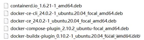 Ubuntu 离线安装docker Csdn博客