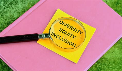 Diversity Equity Inclusion Dei Symbol Words Dei Diversity Equity