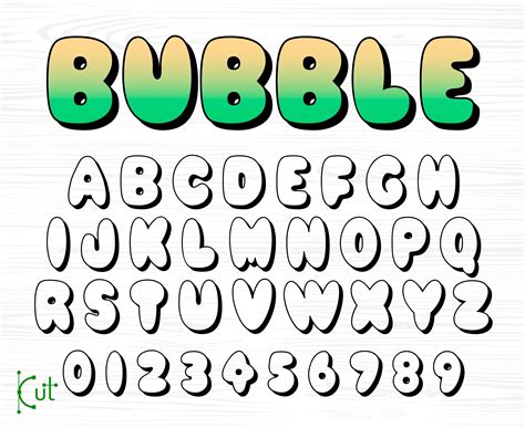 Bubbly Font Bubble Letter Font Cricut Bubble Letter Font Bubble Font Alphabet Graffiti Font Cute