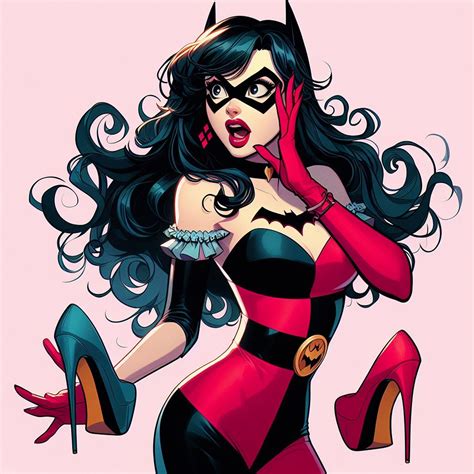 Rule 34 Ai Generated Batman Brainwashing Cleavage Cosplay Dc Gender Transformation Genderswap