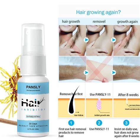 Jual Pansly Hair Grow Inhibitormemperlambat Pertumbuhan Rambut