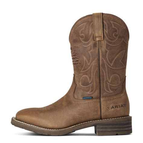 Ariat Mens Hybrid Patriot Waterproof Cowboy Boot