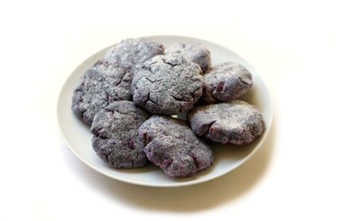 Purple Sweet Potato Sugar Cookies