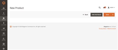 Php Unable To Create New Product In Magento 23x Blank Page