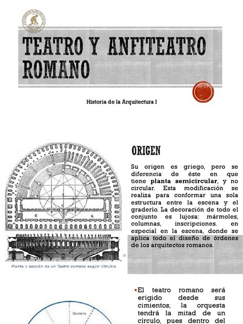Teatro Romano Pdf Teatro Diseño Arquitectonico