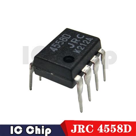 50pcs Jrc4558d Dip 8 Jrc4558 Njm4558d 4558 4558d Njm4558 Dip8 Dual Op