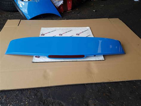 Renault Clio Sport Mk2 2001 2006 182 Cup Rear Boot Spoiler Blue Oj45