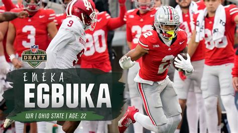 Ohio State Wr Emeka Egbuka Drafted By Tampa Bay With 19th Overall Pick