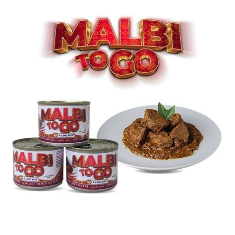 Jual Daging Malbi Alinebox Kaleng Khas Palembang Malbi To Go A Line Box Shopee Indonesia