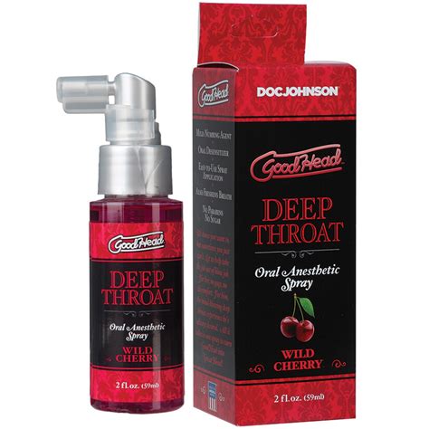 Buy Goodhead Deep Throat Oral Sex Numbing Desensitizing Spray Choose