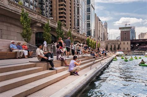 Chicago Riverwalk Expansion Landezine International Landscape Award Lila