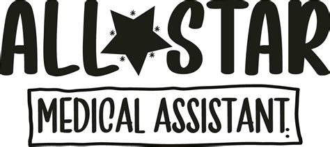 All Star Medical Assistant 36067516 Vector Art At Vecteezy