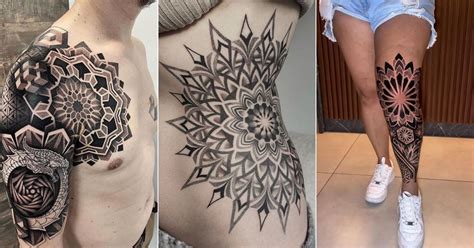 25 Geometric Mandala Tattoo Art Ideas That Look Incredible Tattoosofasia