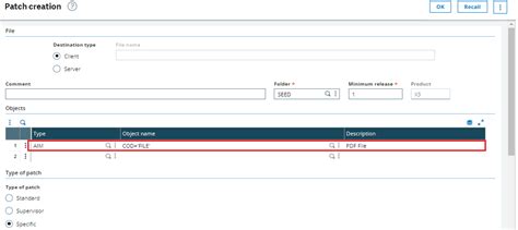 Adding Destinations Inquiry And Database Mass Update As Component Through Patch In Sage X3