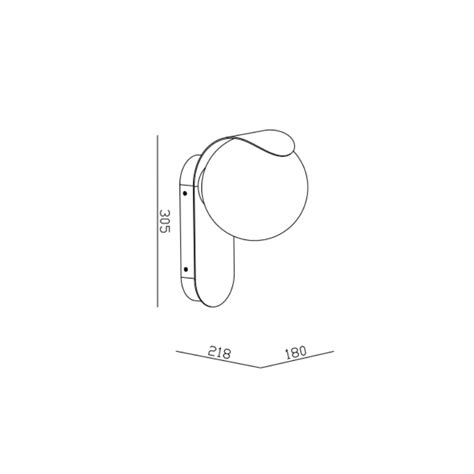 Balancing Orb Wall Light Lighting Collective