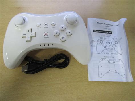 Wii U Pro Controller Neuware Weiss Wireless Controller Neu