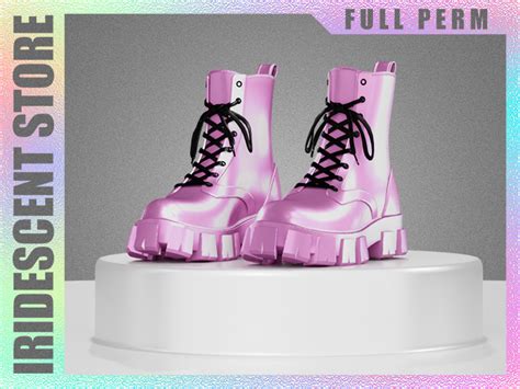 Second Life Marketplace Iridescent 117 Boots Basic Pack