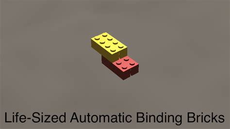Simpleplanes Life Sized Automatic Binding Bricks