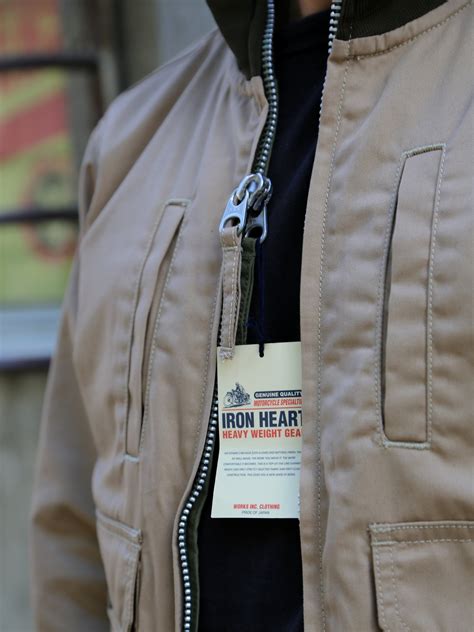 Iron Heart Ihj 130 Olv Reversible Tanker Jacket Olive Denimheadscz