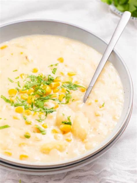Instant Pot Corn Chowder Urban Farmie
