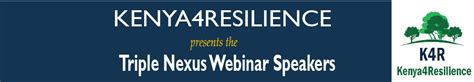 Triple Nexus Webinar Kenya4resilience