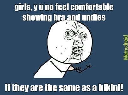 Y U No Bikini Meme By Carolemon12 Memedroid