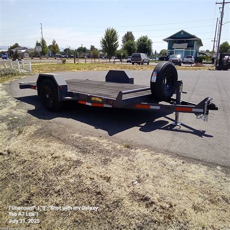 7x14 Tilt Deck Trailer For Sale New Great Northern Single Axle Total