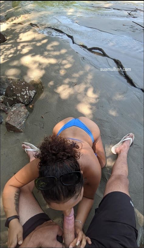 Casal Fazendo Sexo Ao Ar Livre Sua Mulher