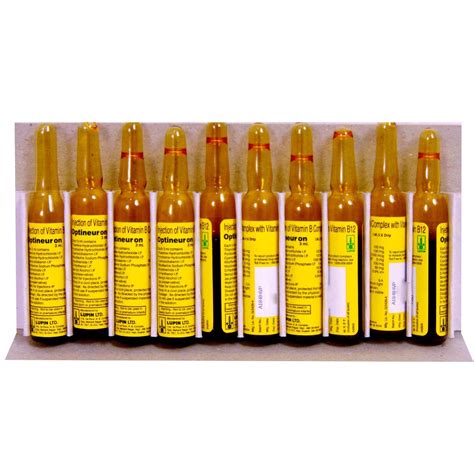 Optineuron Injection 10 X 3 Ml Uses Side Effects Price Apollo