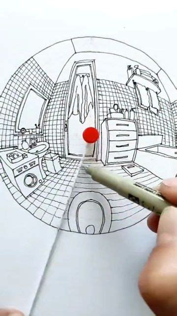 18 Ideas De Perspectiva Circular Arte En Perspectiva Dibujo