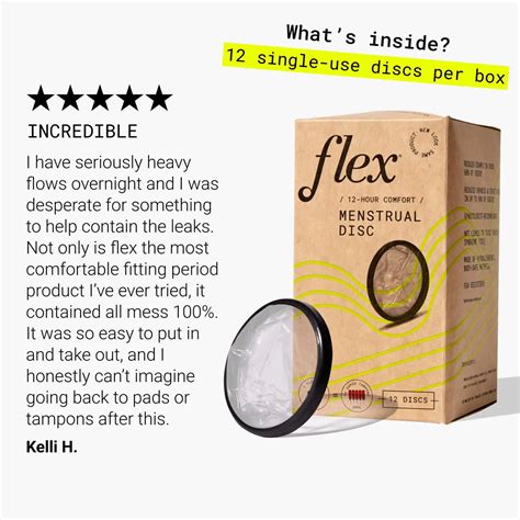 Flex® Sustainable Period Products Tampon Replacement