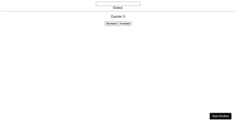 react state lifting example codesandbox