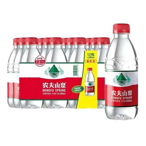 农夫山泉饮用天然水380ml24瓶整箱包邮非矿泉水380ml小瓶装水批发 阿里巴巴