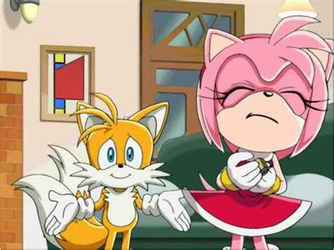 Tails And Amy By Tanyatackett On Deviantart