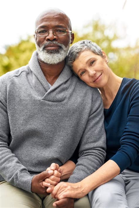 Mature Couple Portrait And Love Outdoor For Retirement Holiday And