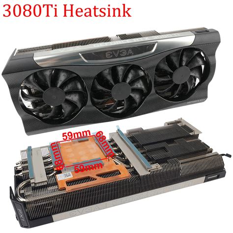 Graphics Card Heatsink For Evga Rtx 3080 Ti Ftw3 Ultra Gaming Gpu Heat