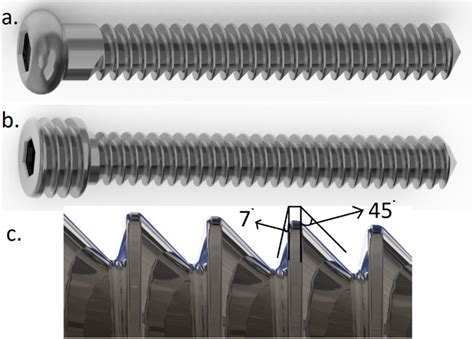 Design And Analysis Of Biodegradable Buttress Threaded Screws For