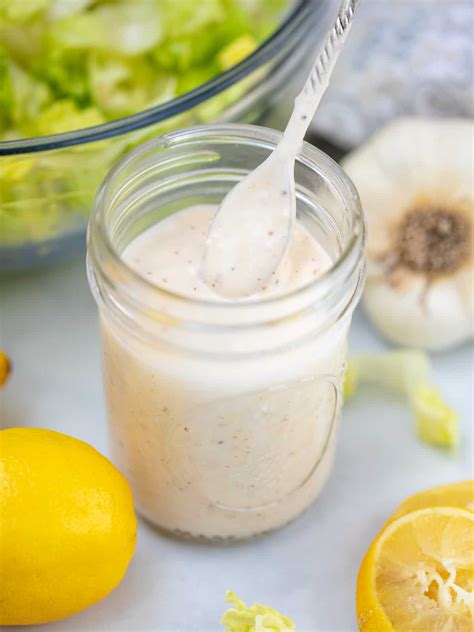 Caesar Salad Dressing Recipe {no Raw Eggs}
