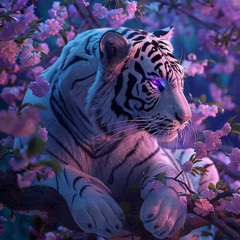 Pinky Purple Tiger Images Free Download On Freepik